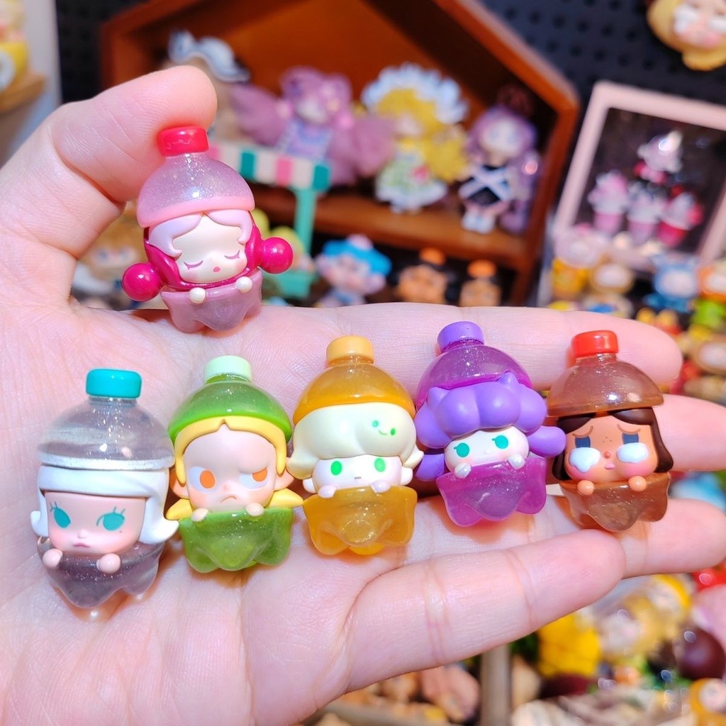 Pop Mart ของแท้โซดาน่ารักเม็ด sp Labubu Crying ตุ๊กตาสามารถ Punched As ...