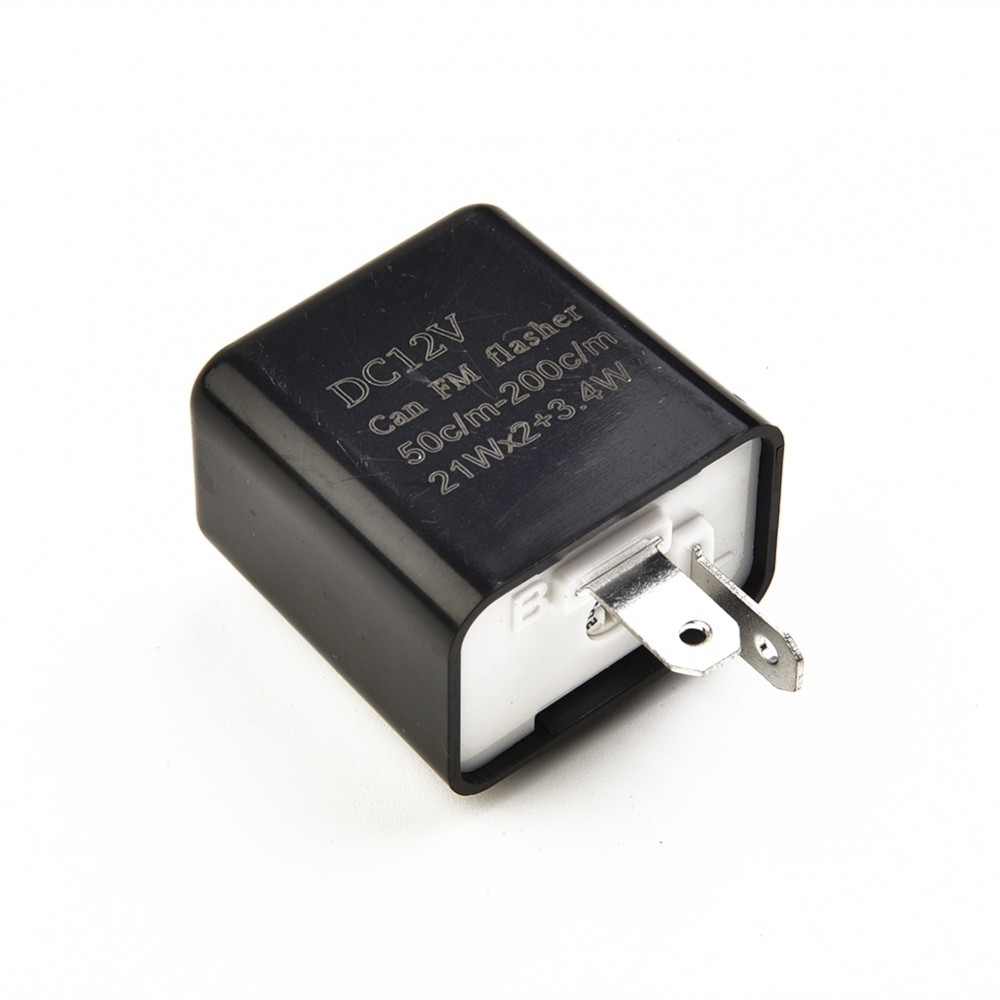 Flasher Relay Accessory Adjustable Indicator LED Motorcycle Part Speed ...