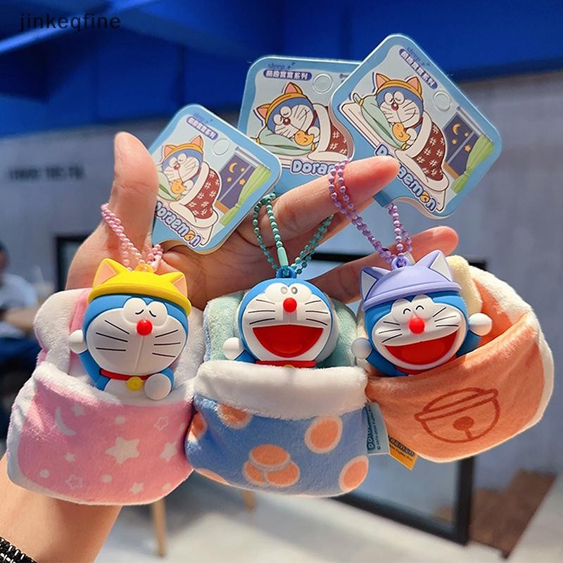 KTH ใหม่ 8 ซม.Doraemon อะนิเมะยอดนิยม Kawaii Mini Plushie พวงกุญแจจี้ ...