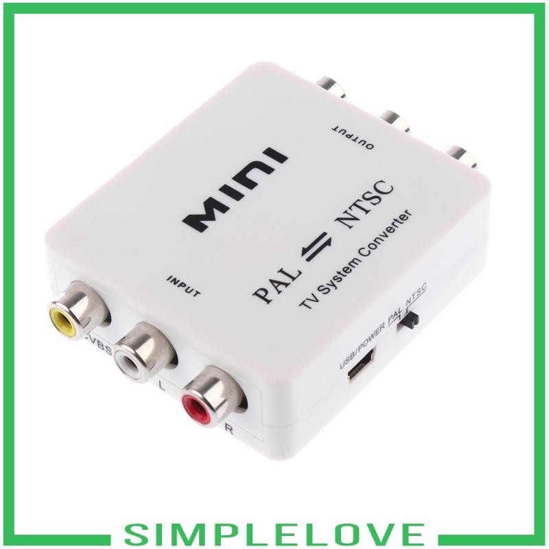 [เรียบง่าย] PAL/NTSC/SECAM ถึง PAL/ NTSC สวิตช์แปลงระบบทีวีแบบสองทิศทาง ...