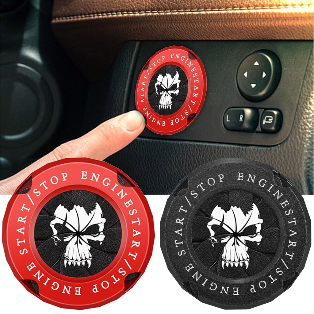 เครื่องยนต์รถยนต์ Auto Car Spin Push Start Stop ปุ่ม Anti-Scratch Push ...