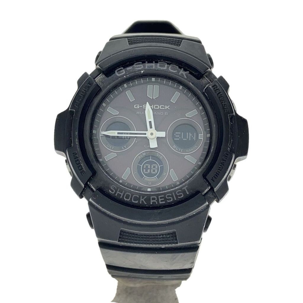 CASIO Men's Watch Solar Analog Grabber BLK AWG-M100B Direct from Japan ...