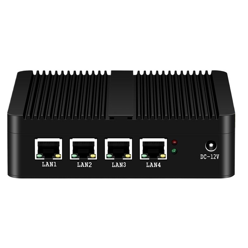 Firewall Appliance Mini Pcintel Celeron J1900 Quad Cores 4x Lan 2 5g I225v การ์ดเครือข่าย Soft