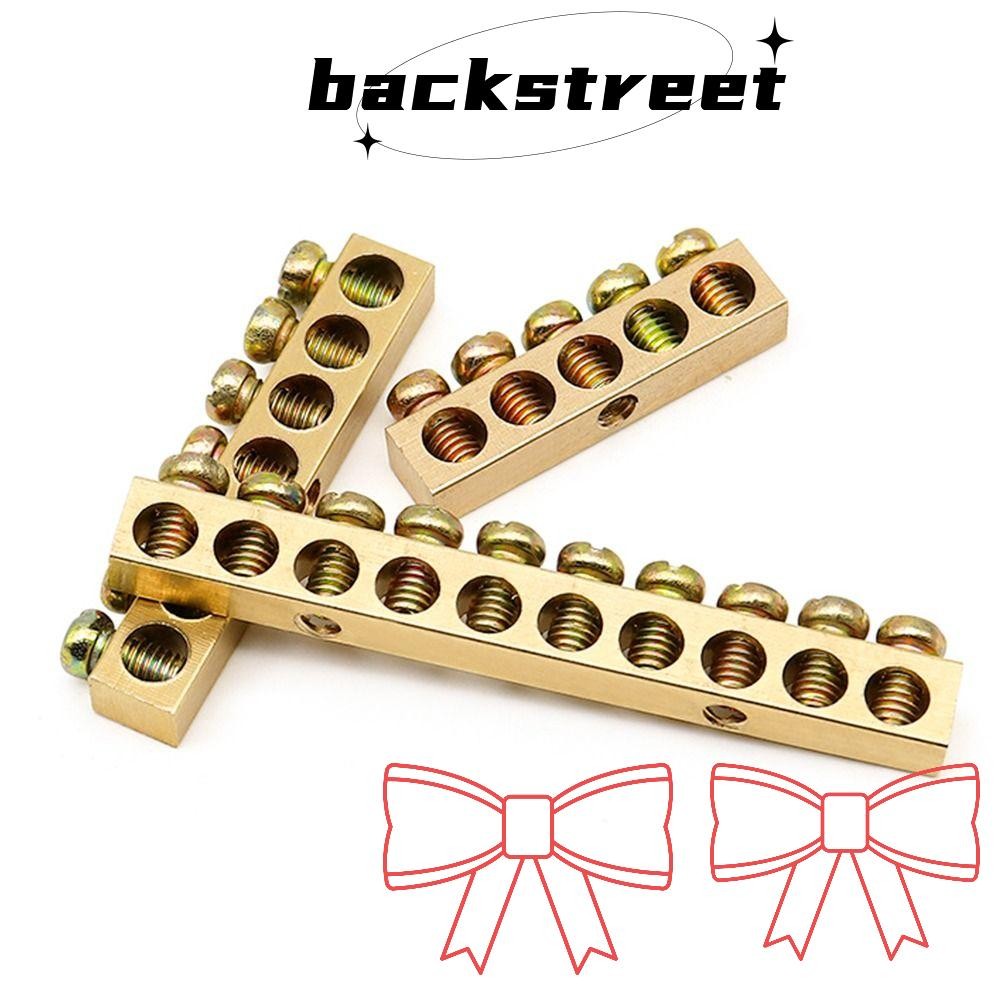 Backstreet Copper Bar Terminal, With Hole Screw Copper Wire Connector ...