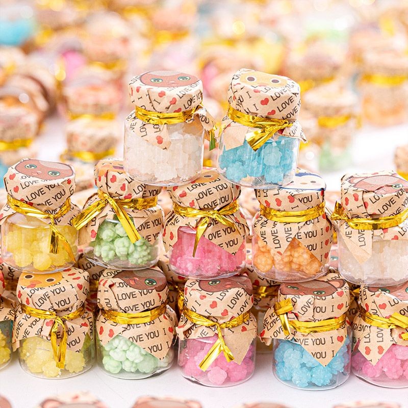 Muyouren Creative Mini Star Candy Candy ขวดดริฟท์ Wishing ขวดคริสต์มาส ...