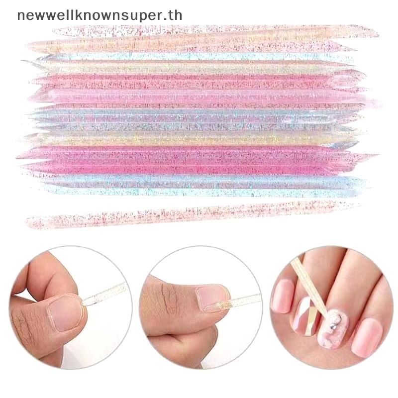 ใหม่reusable Double-Headคริสตัลหนังกําพร้าPusherเครื่องมือกําจัด ...