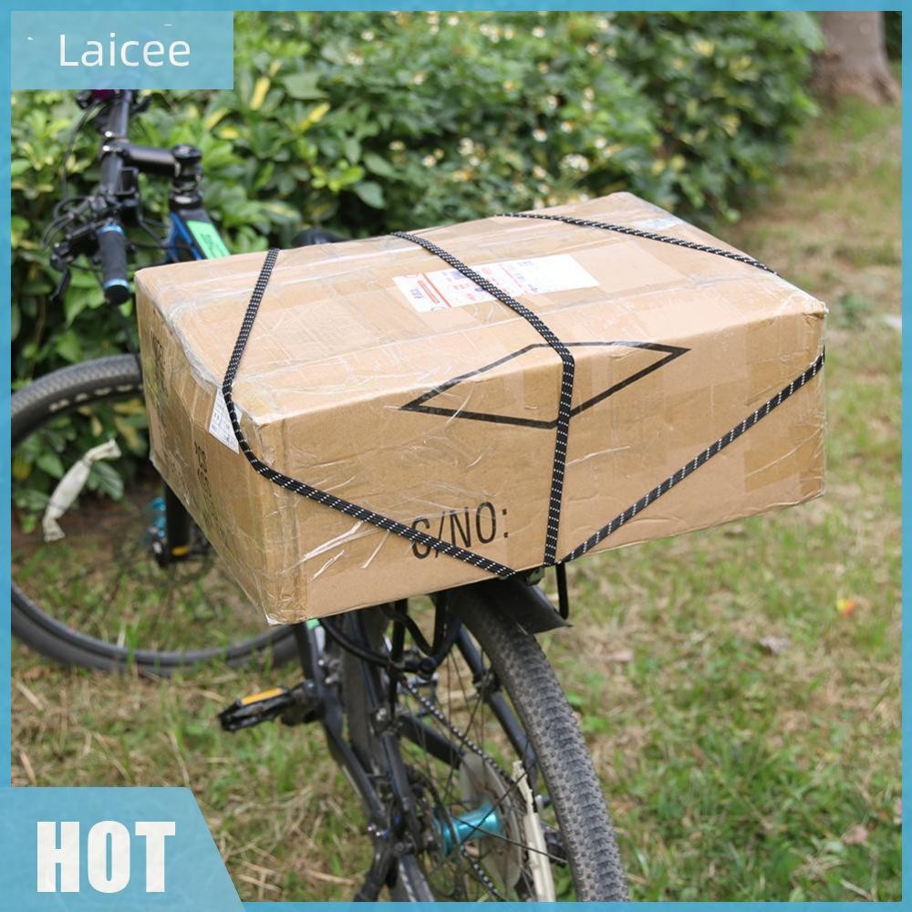 [Laicee.th] Mtb Bike กระเป๋าเดินทางวงยืดหยุ่นยางสายรัดสินค้าเชือกพร้อมตะขอพลาสติก | Shopee Thailand