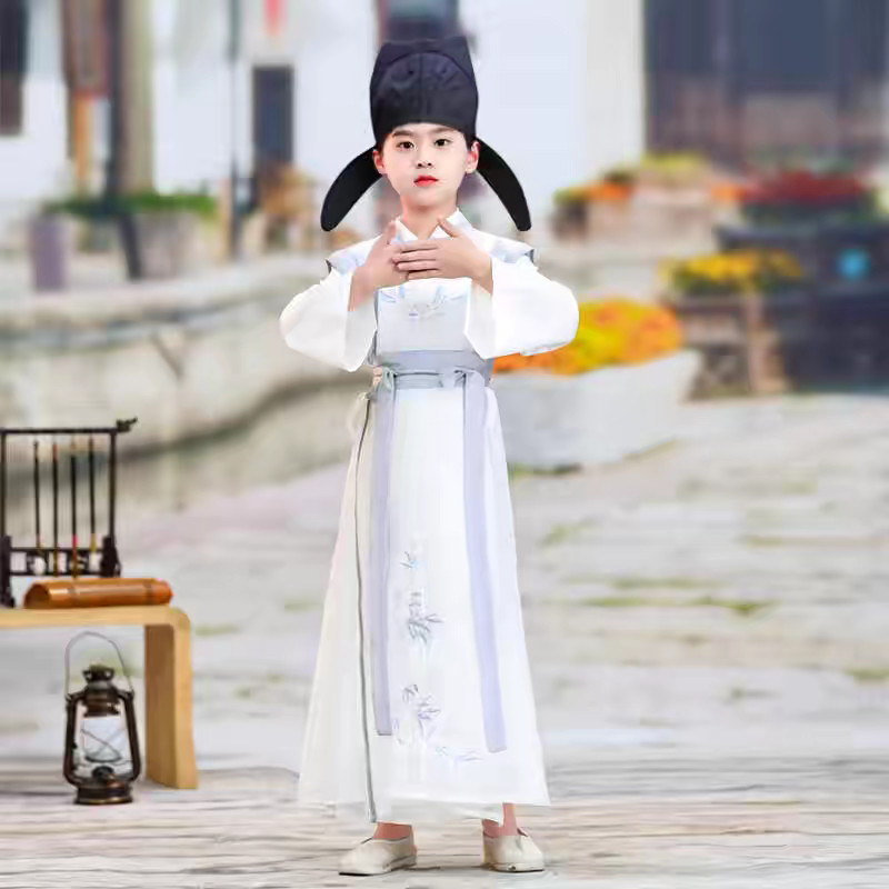 เด็กชายhanfuฤดูใบไม้ผลิฤดูใบไม้ร่วงtangชุดtang Dynasty Li Baiเครื่อง ...