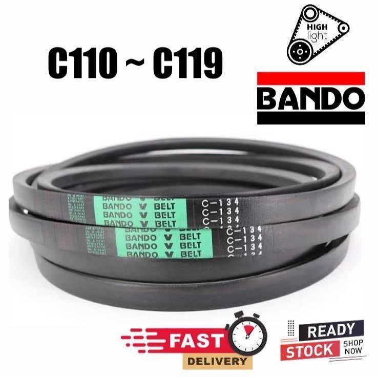 Bando เข็มขัด C110 C111 C112 C113 C114 C115 C116 C117 C118 C119 มอเตอร์ V เข็มขัด C 110 111 112 ...