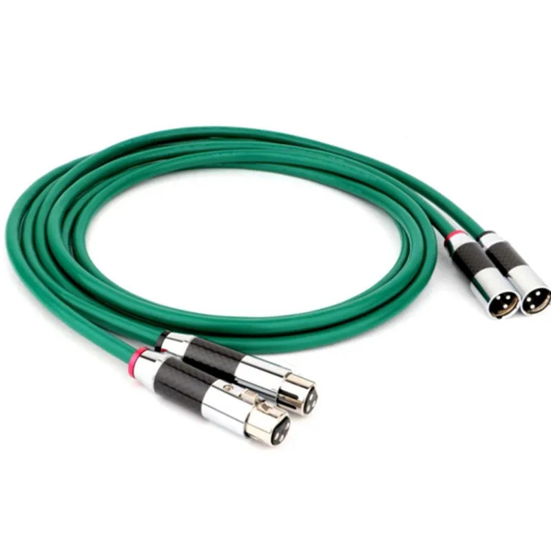 Mcintosh XLR สายคาร์บอนไฟเบอร์ Rhodium-plated 3pin XLR ปลั๊ก HiFi ...