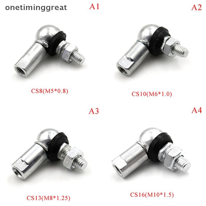 Onetiminggreat Ball Head Joint Rod End Bearing M5 M6 M8 M10 มุมขวา CS8/CS10/CS13/CS16 OTA ...