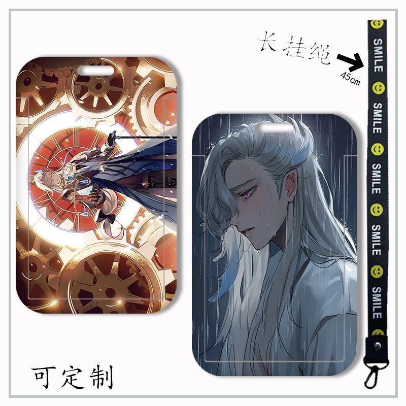 Genshin Impact Neuvillette DIY ชุดการ์ดนักเรียน Campus Card Bus Card ...