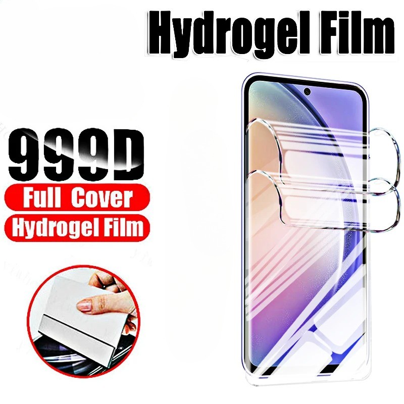 ฝาครอบด้านหน้ากลับ HD Soft Hydrogel ฟิล์มสําหรับ Redmi K20 K30 K30i K40 K40S K50 K60 K60E K70 ...