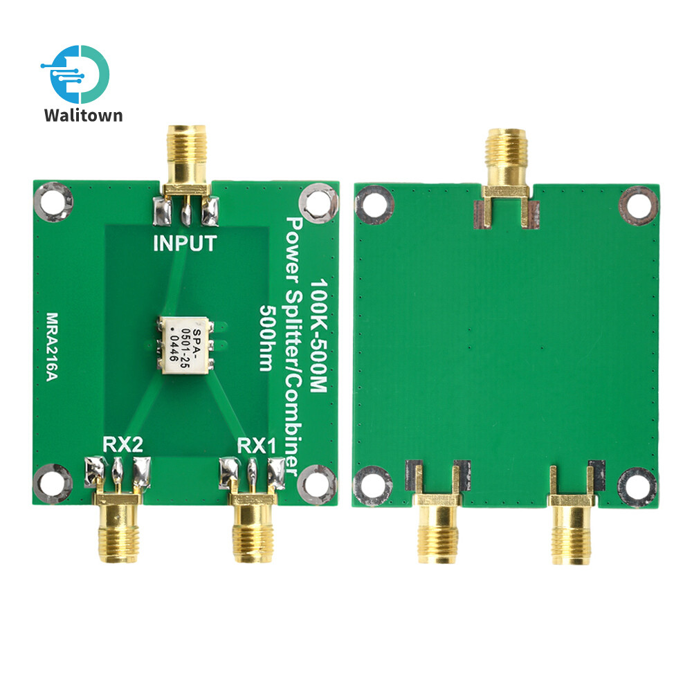 100K-500M Passive Power Divider หนึ่งถึงสองความต้านทาน 50 โอห์ม ...