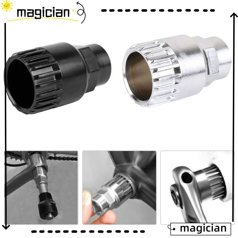 MAG ด้านล่างวงเล็บ Remover ซ่อมเครื่องมือประแจจักรยาน 20 ฟัน Extractor ...