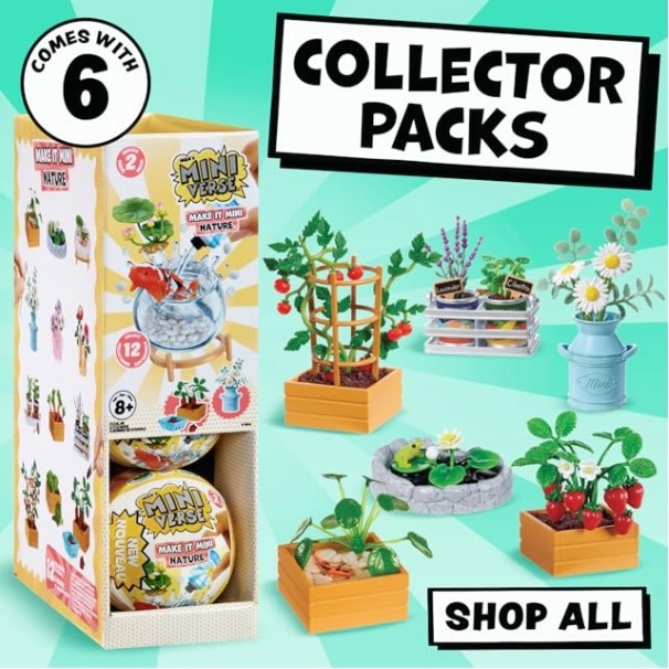 กล่องสุ่ม Miniverse Nature Series 2 งานฝีมือเรซินขนาดเล็ก DIY จำลองพืช ...