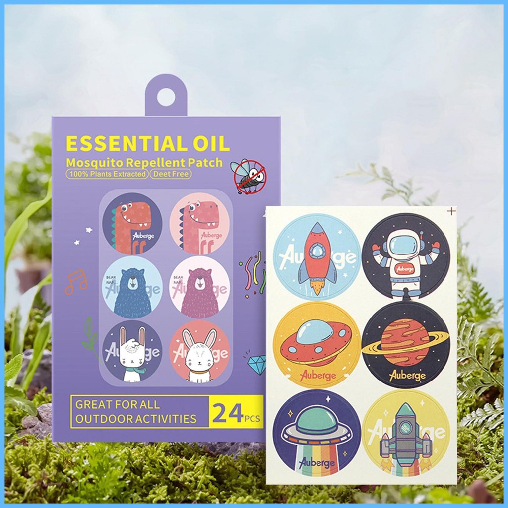 Kids Bite Relief Patch 24 Pack ธีมการ์ตูน Gnat Bite Patch เอฟเฟกต์ทันที ...