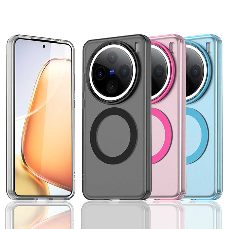 สําหรับ Vivo X200, X200 Pro, X200 Pro Mini Case ELVEV Candy Color Clear ...