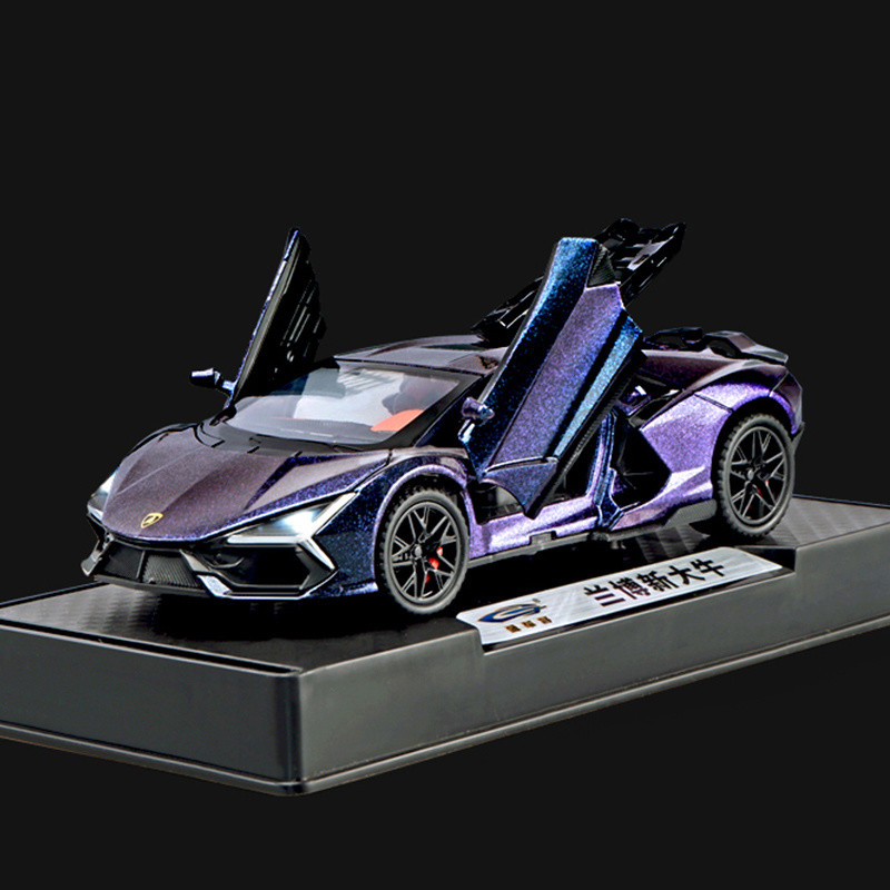 Lamborghini Daniel รถสปอร์ตซูเปอร์โมเดลรถโลหะผสมจำลอง | Shopee Thailand