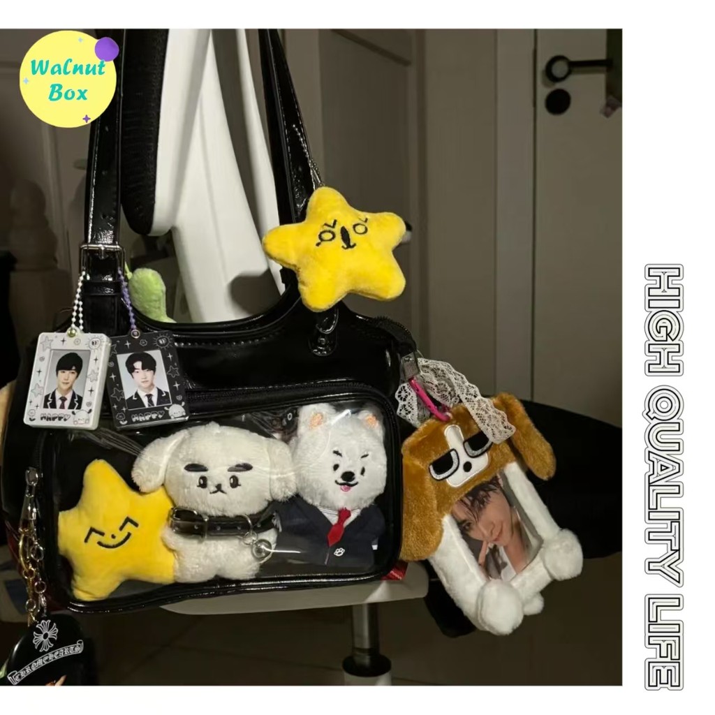 2024 สไตล์ใหม่ญี่ปุ่น All-Match Pain กระเป๋า Preppy สไตล์ทุกวัน Bar ...