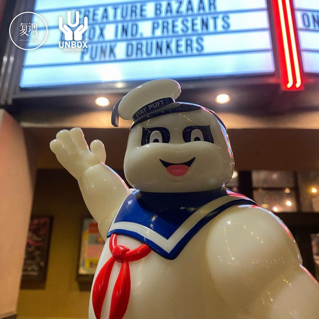 สต็อก Unbox stay-puft รุ่นเรืองแสงของตกแต่งของเล่นไวนิล | Shopee Thailand