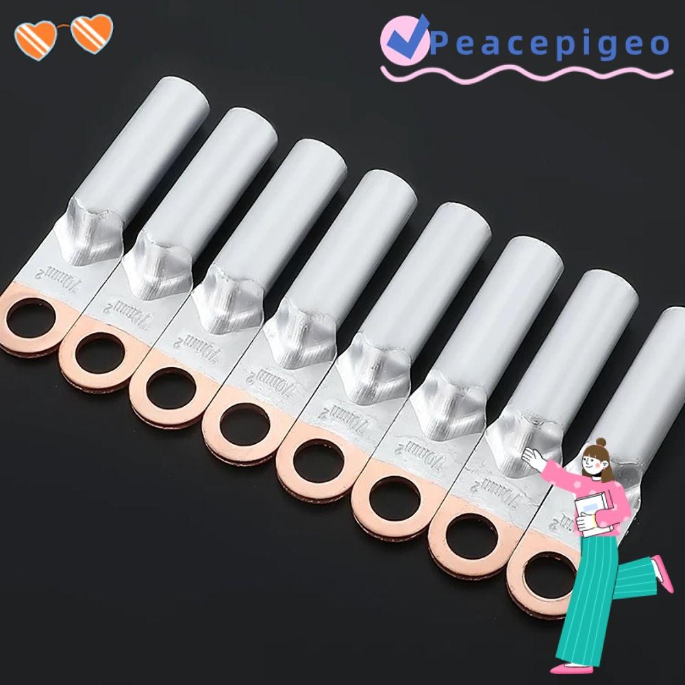 เทอร์มินัลอลูมิเนียมทองแดง PEACEPIGEO, ขั้วต่อสายไฟแบบไม่มีฉนวนขนาดเล็ก, สายเคเบิลบล็อก ...