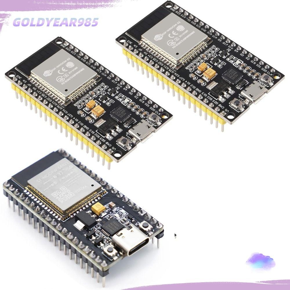 GOLDYEAR985 Microcontroller แบบบูรณาการ, Dual Cores 2.4GHz ESP32 ESP-32S Development Board ...