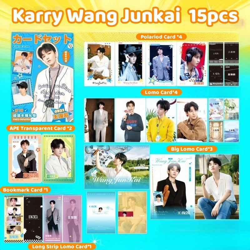 Karry Wang Junkai Wang Hedi Kaji การ์ด Cheng Yi JC-T Tan Jianci Casebook การ์ด Lomo โปร่งใสการ์ด ...