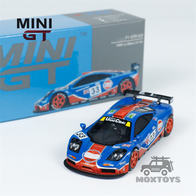 Mini GT 1:64 F1 GTR #33 1996 Le Mans 24Hr LHD รถโมเดลเหล็ก | Shopee ...