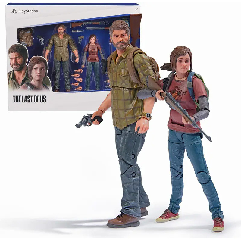 PlayStation Spin Master Toys The Last of Us Joel and Ellie 6”Action ...