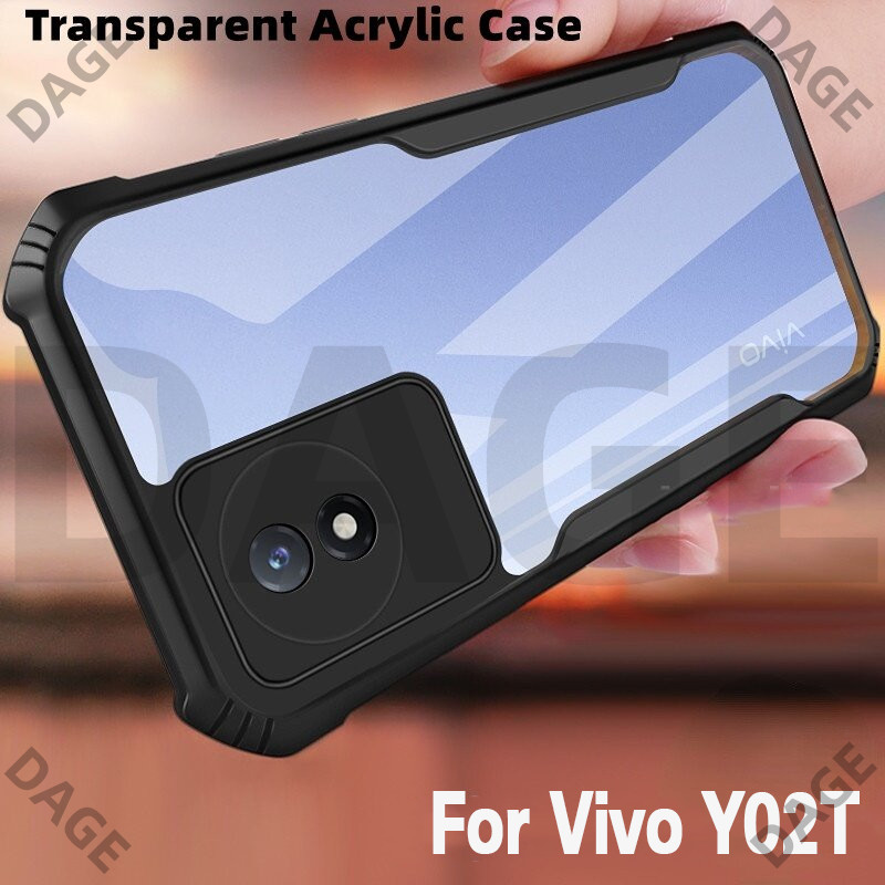 Cod Vivo Y02T 2023 กันกระแทก Hard CaseสําหรับVivo Y02T Y 11 Y02A Y02 Y ...