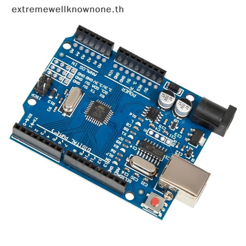 EWTH WWZMDiB UNO R3 บอร์ดที่รองรับ Arduino IDE พร้อมสาย USB 2.54 มม. ...