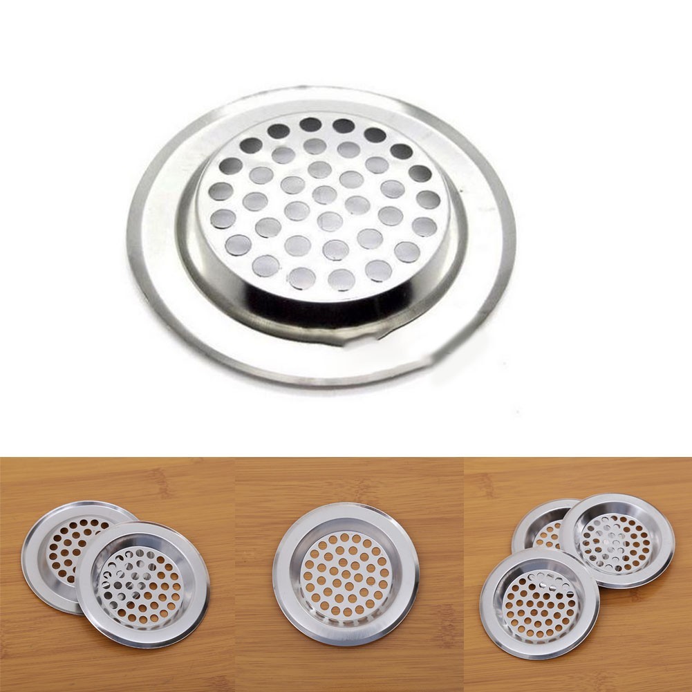 [RT]STEEL PLUG STRAINER Bath/Bathroom Sink Shower Drain Filter Cover ...