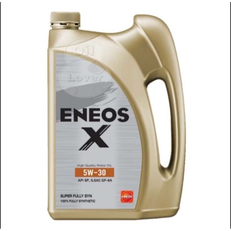 Eneos X 0W-20 5W-30 5W-40 SP SUPER FULLY SYN น้ำมันเครื่อง เบนซิน สังเคราะห์แท้ 100% 4 L ลิตร 1L ...