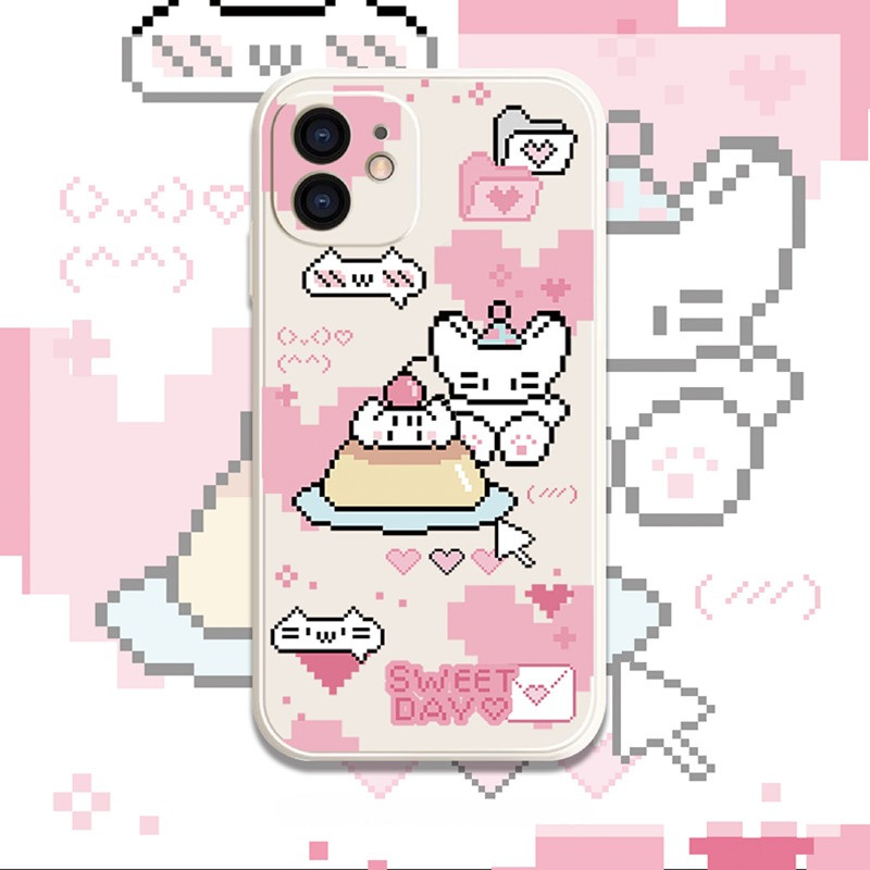 พิกเซลสไตล์เคสโทรศัพท์สําหรับ iQOO Z9 Z9X Z8 Z8X Z7 Z7X Z6 Lite Z5 Z5X ...