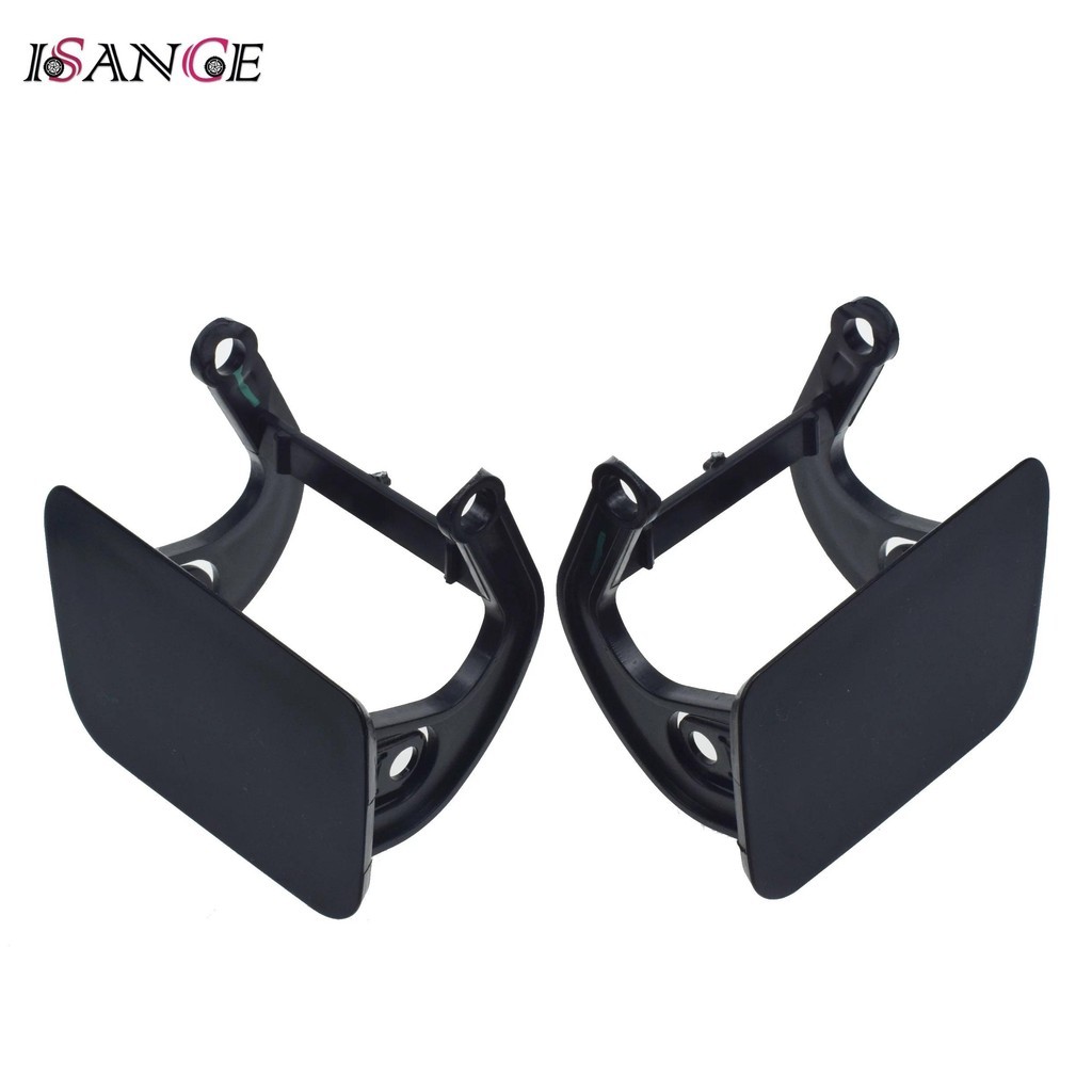 ด้านหน้าซ้ายขวากันชนไฟหน้าเครื่องซักผ้าหัวฉีดฝาครอบสําหรับ BMW E60 E61 ...