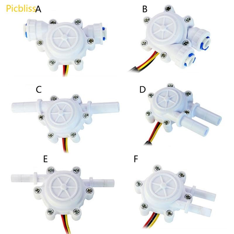 Picbliss Quick Connect Water Flow Sensor สวิตช์เกรดอาหาร Flowmeter ...