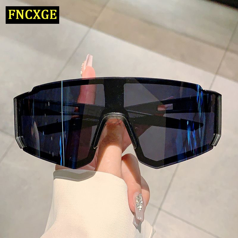 FNCXGE แว่นกันแดด ผู้หญิง ป้องกันรังสียูวี เหมาะกับการขับขี่รถจักรยาน แว่นตา ผู้ชาย ฤดูร้อน Ins ...