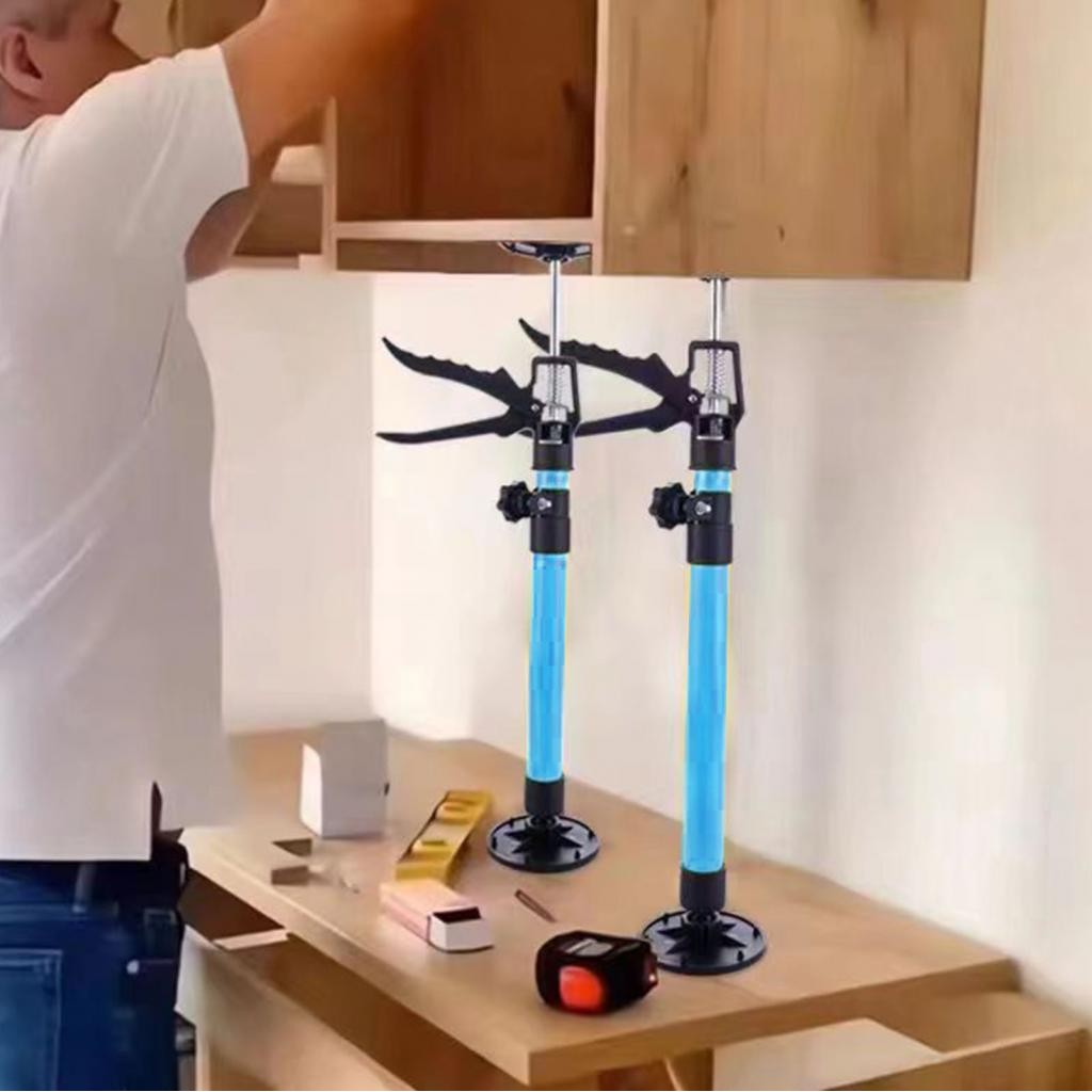 Telescopic Support Rod ตู้ติดตั้งเสาแผ่นไนลอนกันลื่น 50-115 ซม.สำหรับงานไม้ | Shopee Thailand