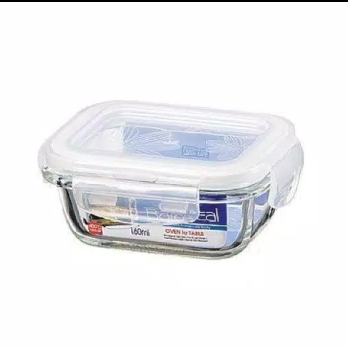 Locknlock เตาอบแก้วทึบแสง 160ml 160 ml LLG413 กล่องสี่เหลี่ยมผืนผ้า | Shopee Thailand