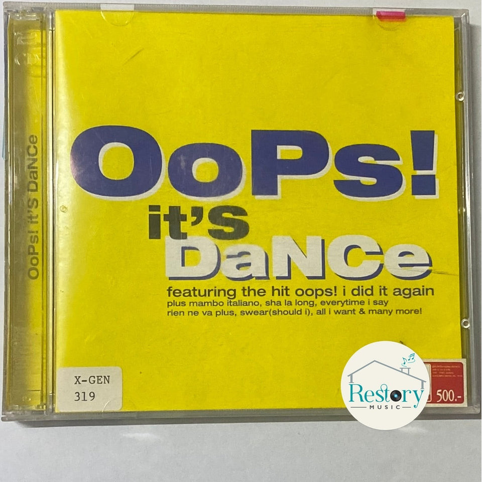 ซีดี Various - Oops It's Dance (CD) (VG+) (2CDs) | Shopee Thailand
