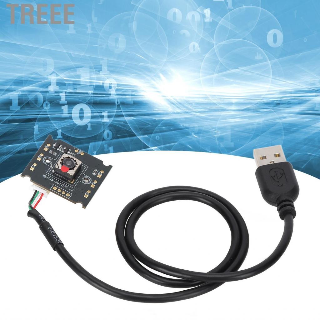 Treee โมดูลกล้องออโต้โฟกัส 64 ° มุมสนาม USB2.0 บอร์ดเว็บแคม 3MP พร้อม OV3640 | Shopee Thailand