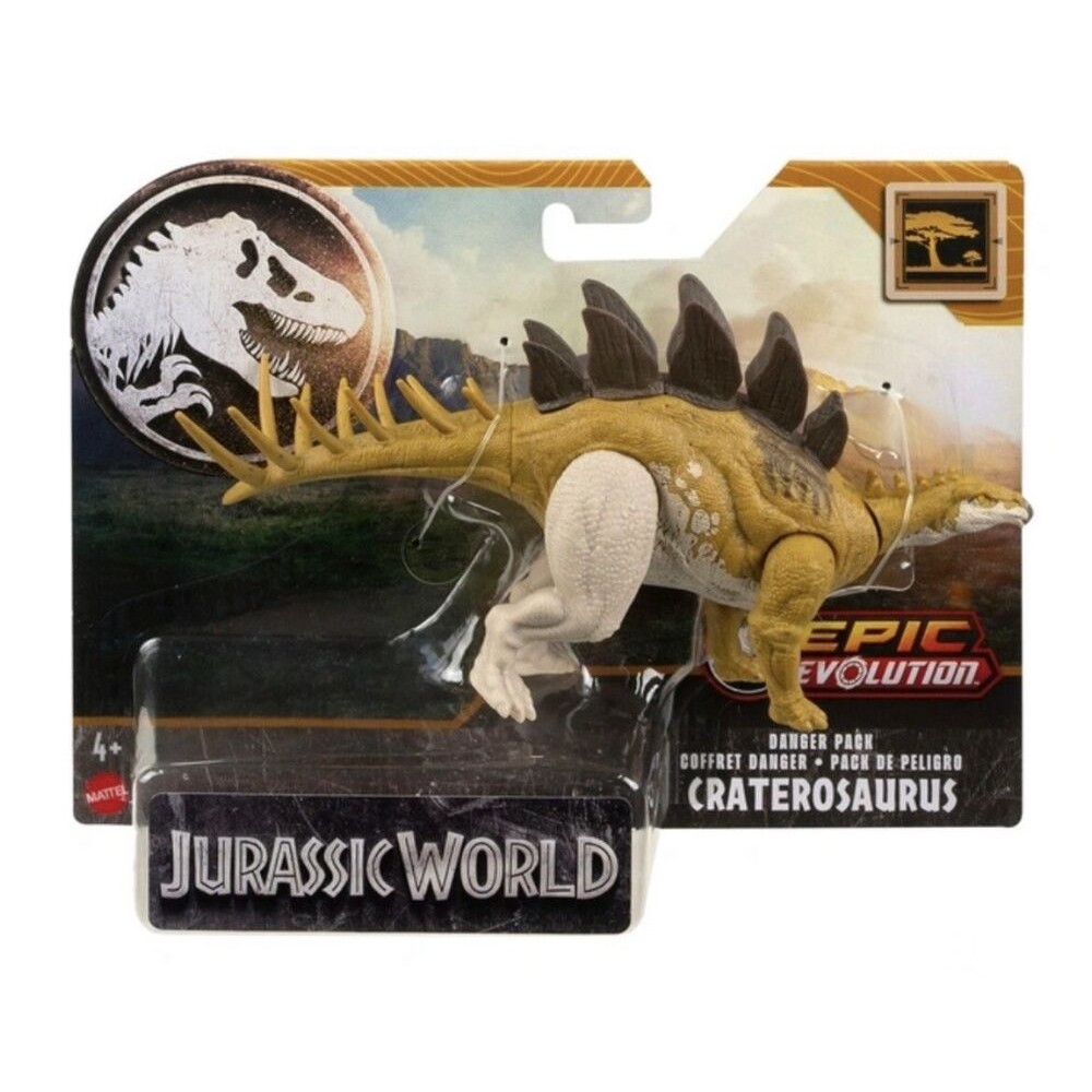 Jurassic World Epic Evolution Danger Pack Craterosaurus 4+ สต็อกใหม่ ...