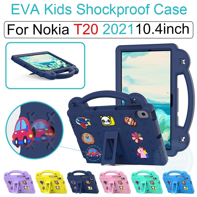 สําหรับ Nokia T20 10.4 นิ้ว 2021 T21 2022 เด็ก EVA กันกระแทกการ์ตูนแท็บ ...
