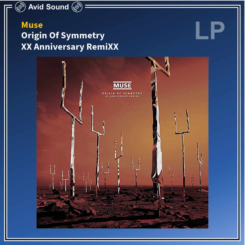 แผ่นเสียง Muse Origin Of Symmetry XX Anniversary RemiXX ใหม่ ซีล Muse ...
