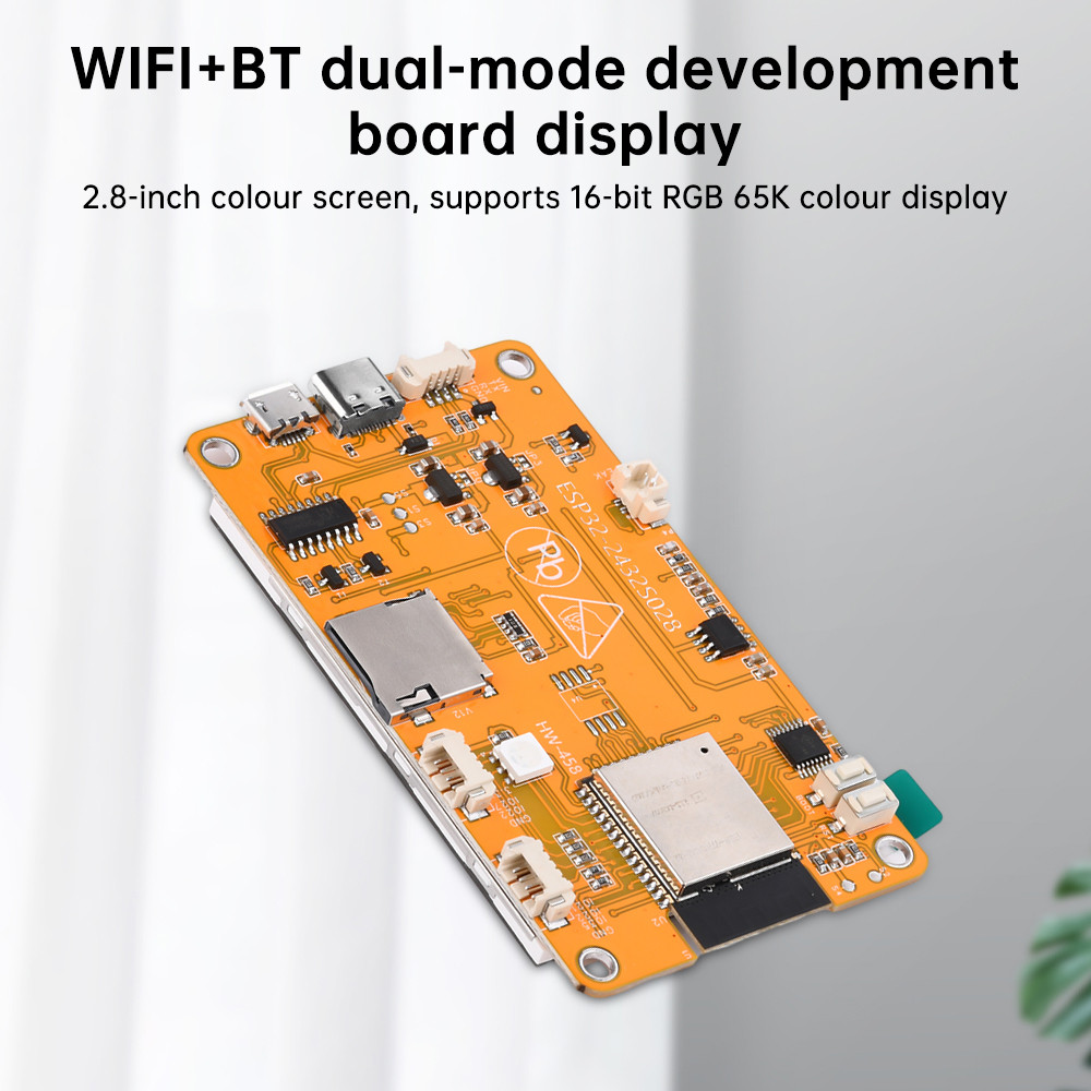 Esp32 Arduino LVGL WIFI& บอร์ดทดลองบลูทูธ 2.8 นิ้ว 240*320 หน้าจอสมาร์ท 2.8 นิ้ว LCD TFT พร้อม ...