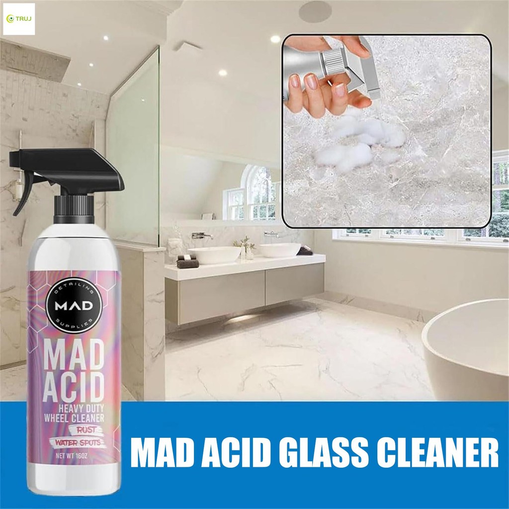 Mad Acid Glass Cleaner สเปรย์ทําความสะอาดล้อล้างรถสําหรับพื้นผิวทาสี ...