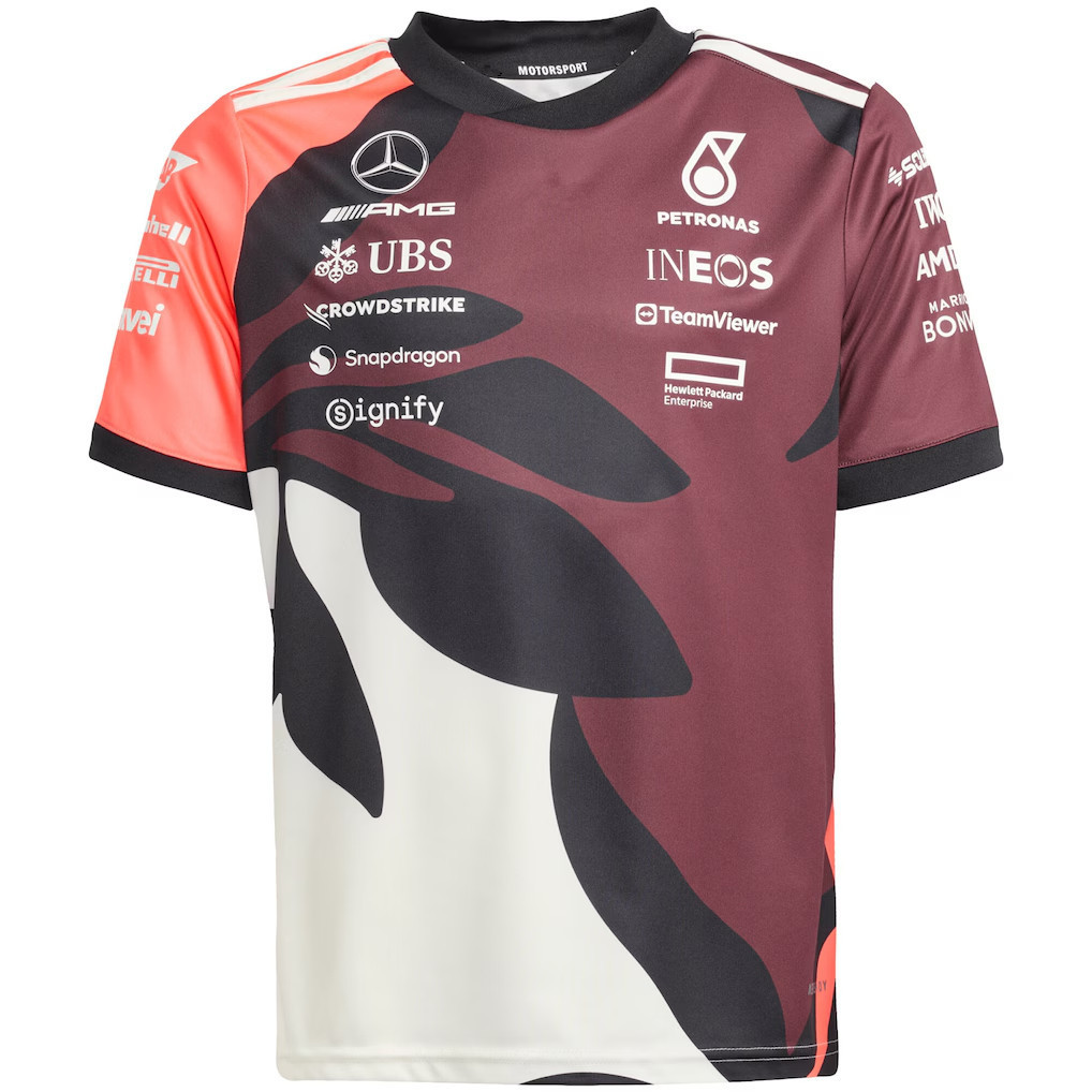 ใหม่ 2025 2026 Mercedes AMG Petronas F1 Special Edition Miami GP เสื้อ ...