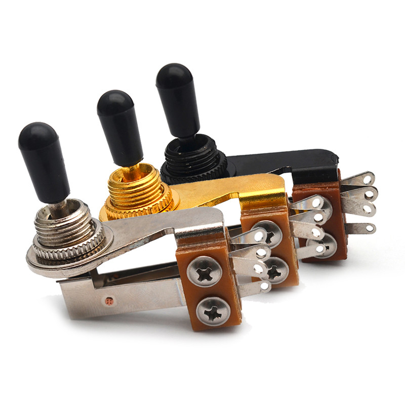 L Shape 3 Way Toggle Switch Guitar Pickup Switch Selector Gutiar ...