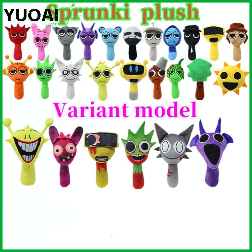 Yuoai Sprunki Plush Toy, Raddy Oren Plushie Doll, การ์ตูน Simon Horror ...